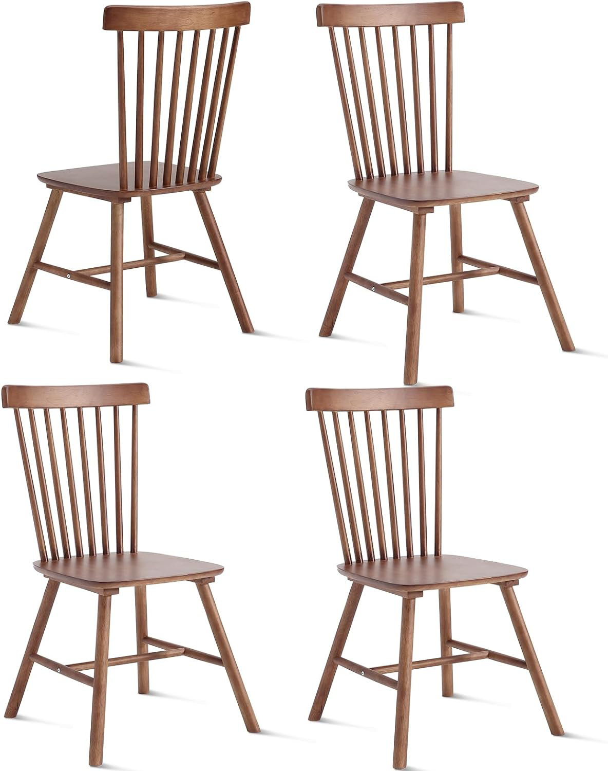 Gracie Oaks Dining Chairs Set Of 4, Mid Century Modern Chair For Table ...