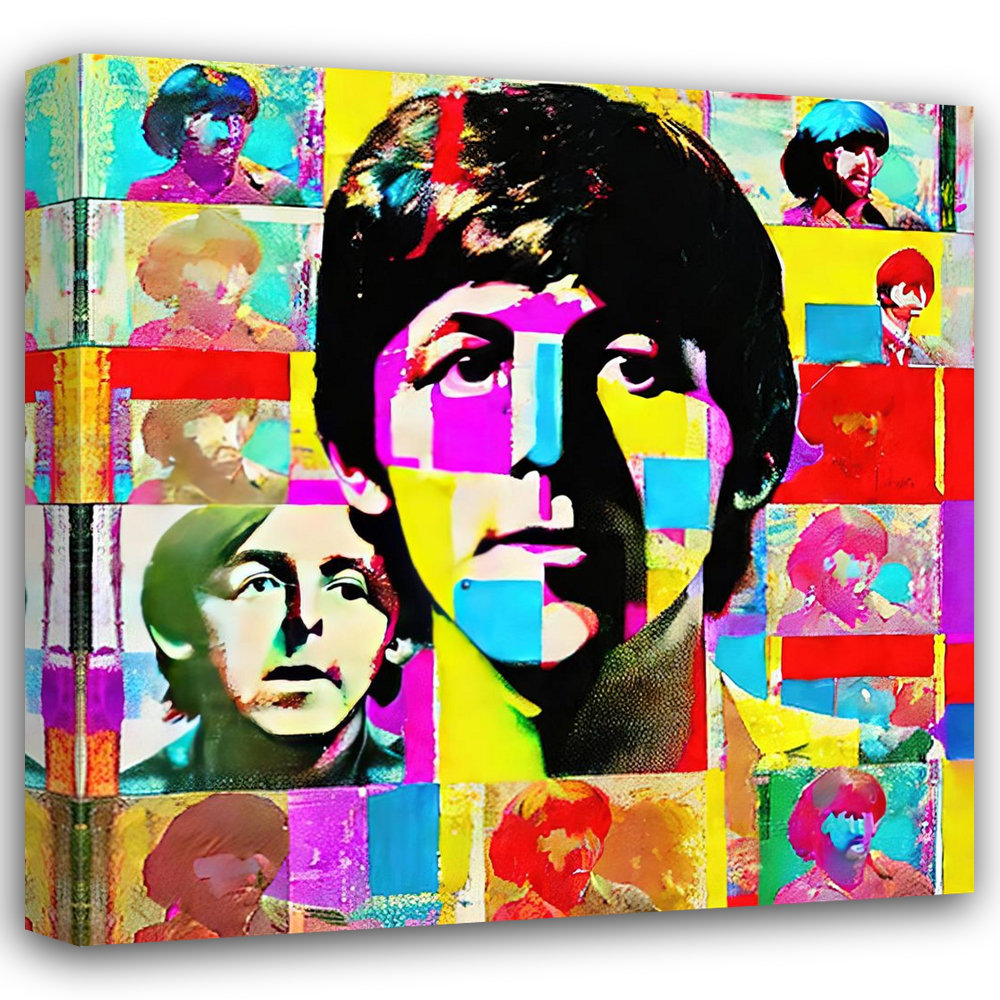 Red Barrel Studio® Beatles Paul 4 by Stephen Chambers - Wrapped Canvas ...