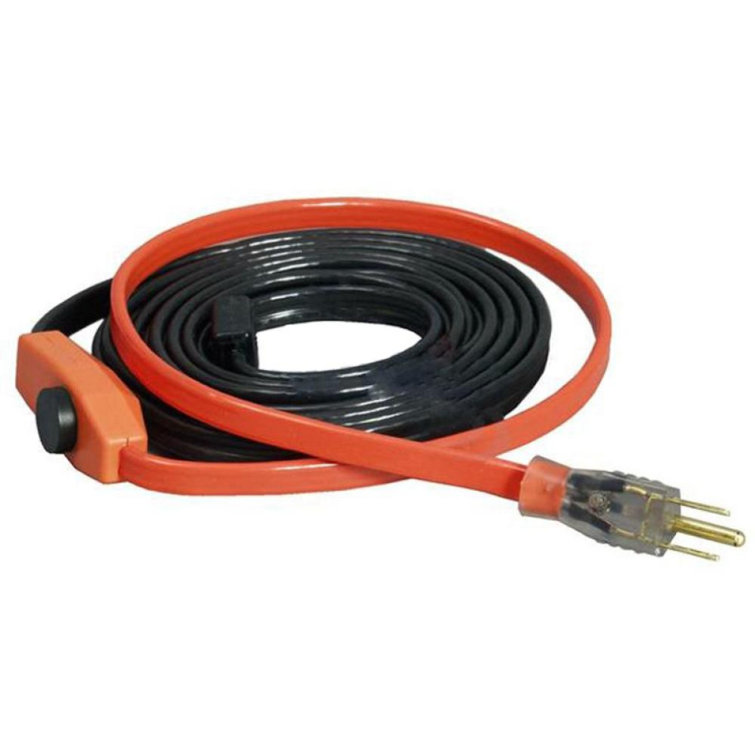 Plumbing N Parts 35.43 in. Black Plastic Electric Water Pipe Freeze ...