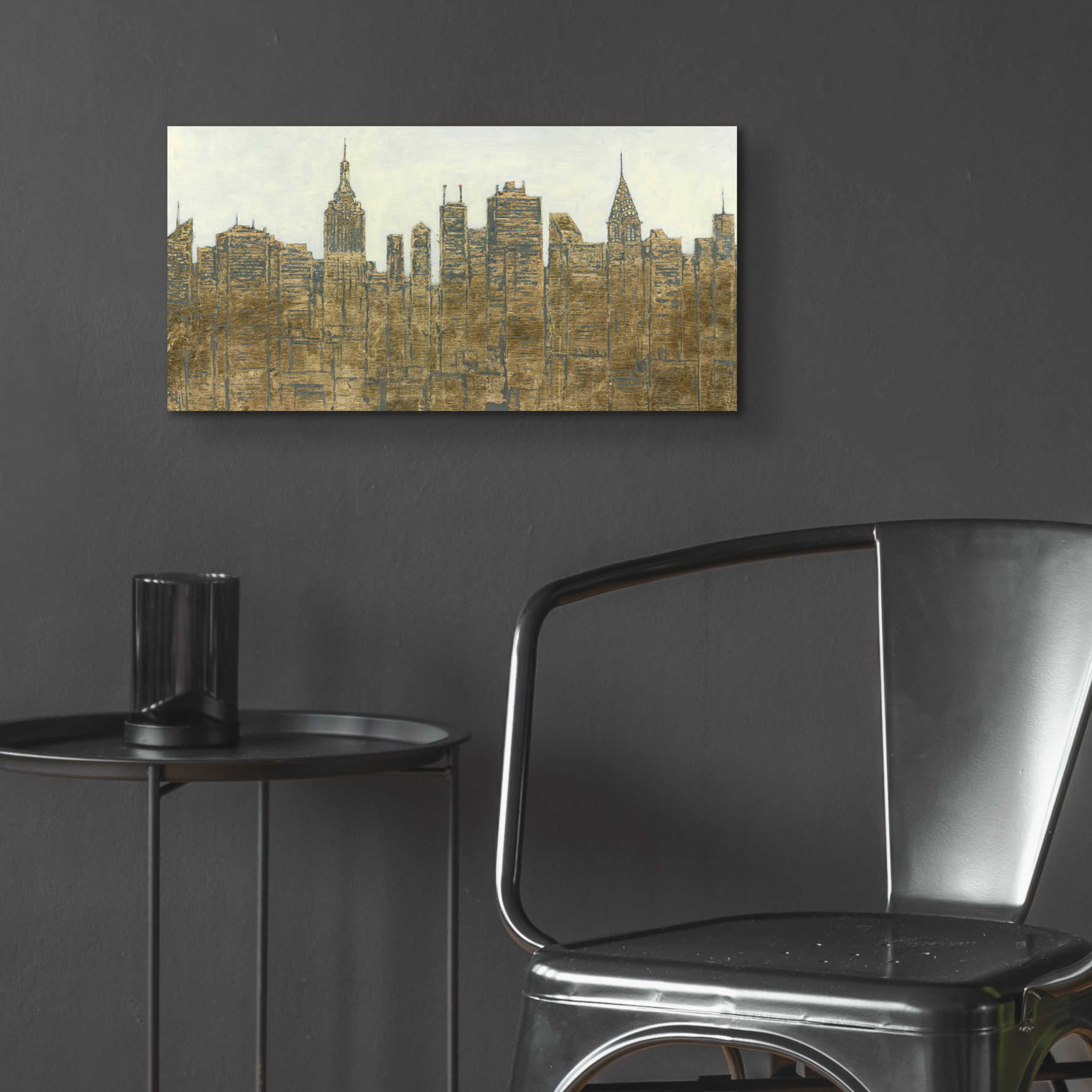 Red Barrel Studio Epic Art 'Lavish Skyline' By James Wiens, Acrylic ...