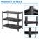Winston Porter Jacke 33.9'' W Steel Storage Rack with Wheels & Reviews ...