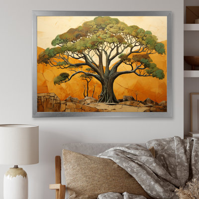 Wildon Home® Essence Of Africa Tree - Tree African Wall Art | Wayfair
