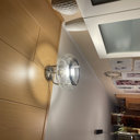 Borough Wharf Kelli Glass Semi Flush Mount | Wayfair.co.uk