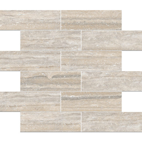 Stone & Tile Shoppe, Inc. 2" x 6" Porcelain Brick Joint Wall & Floor ...