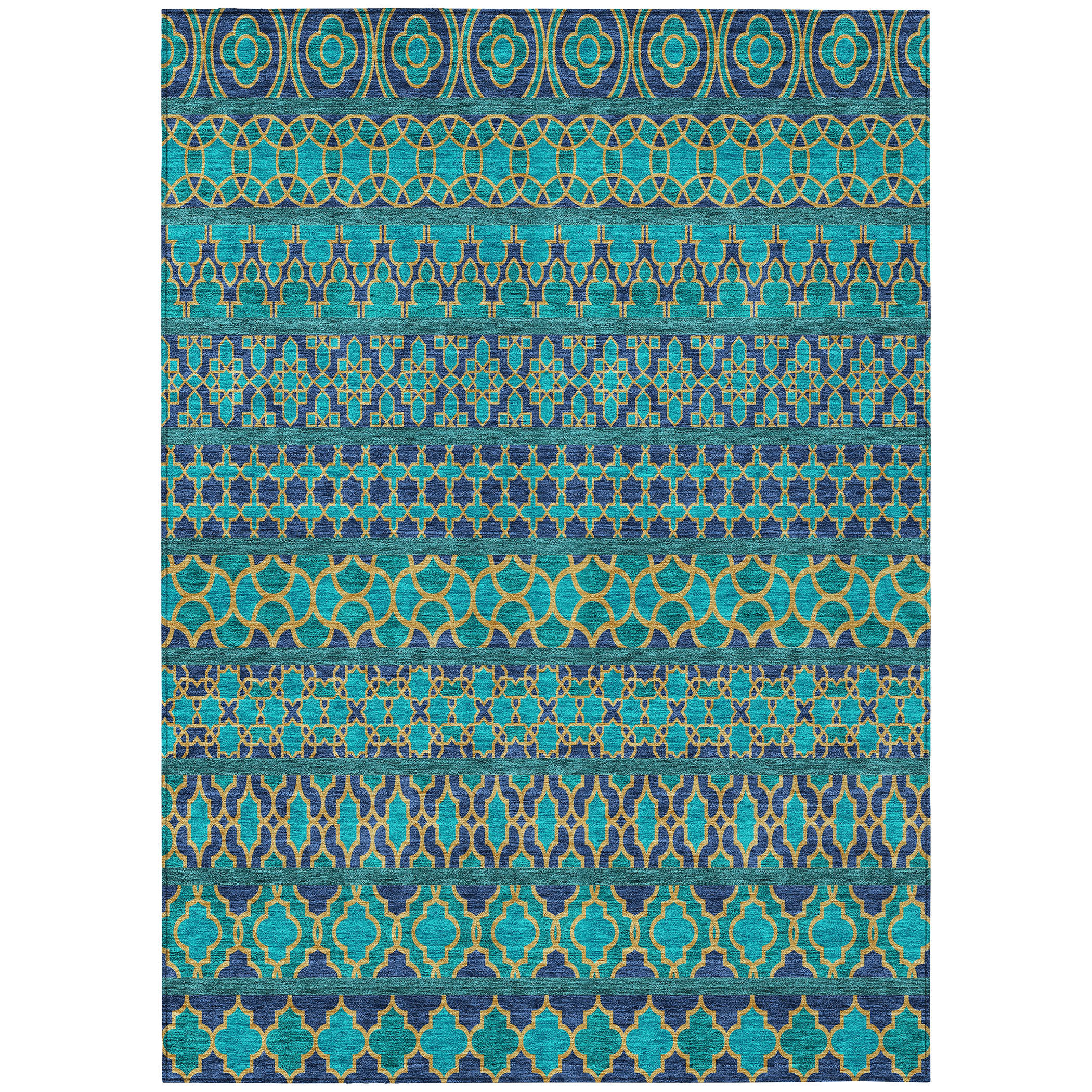 Bungalow Rose Juli Washable Moroccan Indoor / Outdoor Rug & Reviews ...