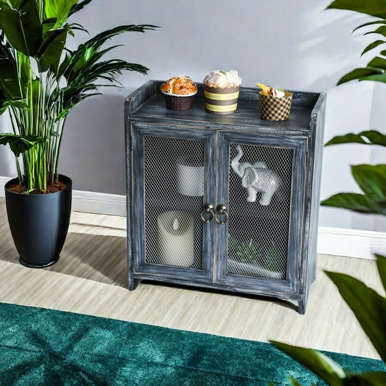 Ophelia & Co. Mini-armoire de rangement pour comptoir - Wayfair Canada