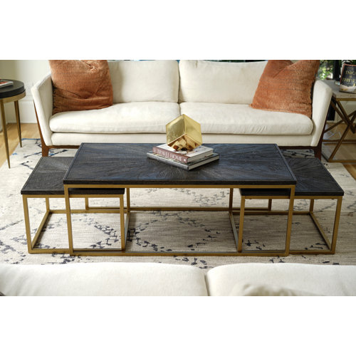 Latitude Run® Buterbaugh Frame 3 Nesting Coffee Table & Reviews | Wayfair