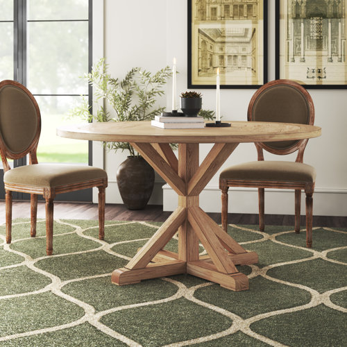 8-ft-round-dining-table | Wayfair
