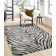 Etta Avenue Boston Zebra Tufted Grey/Black Rug & Reviews | Wayfair.co.uk