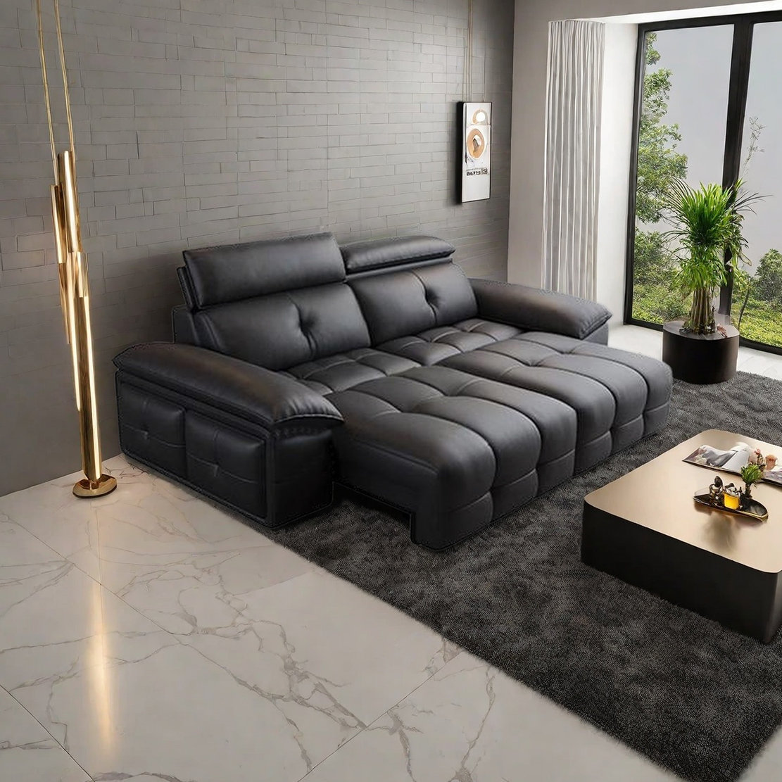 Hokku Designs High-end fashionable electric sofa | Wayfair