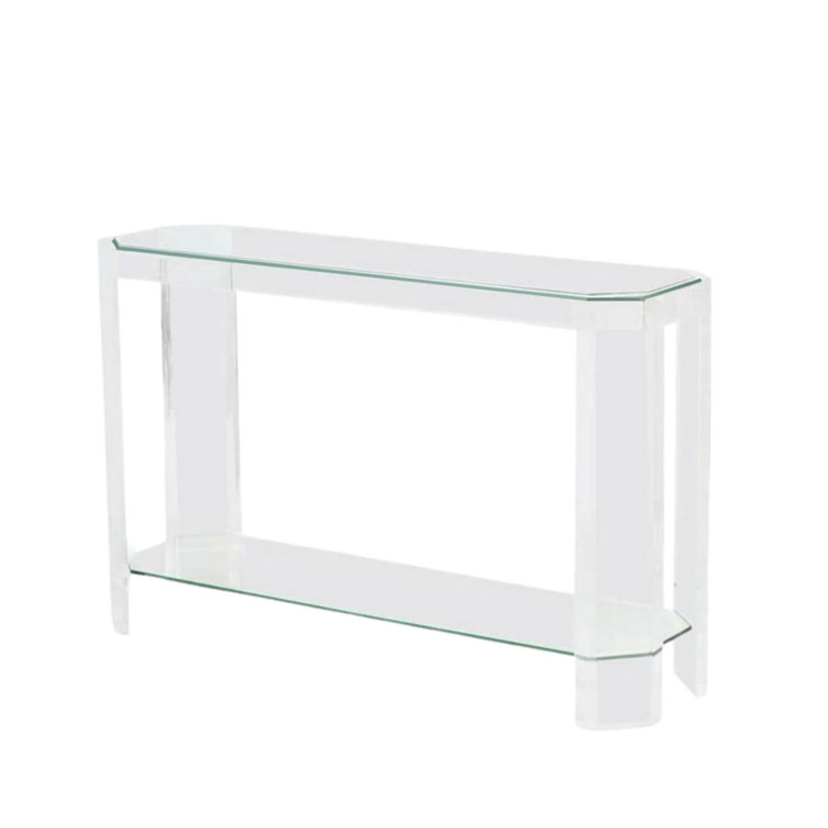 Clear Home Design 40'' Console Table | Wayfair