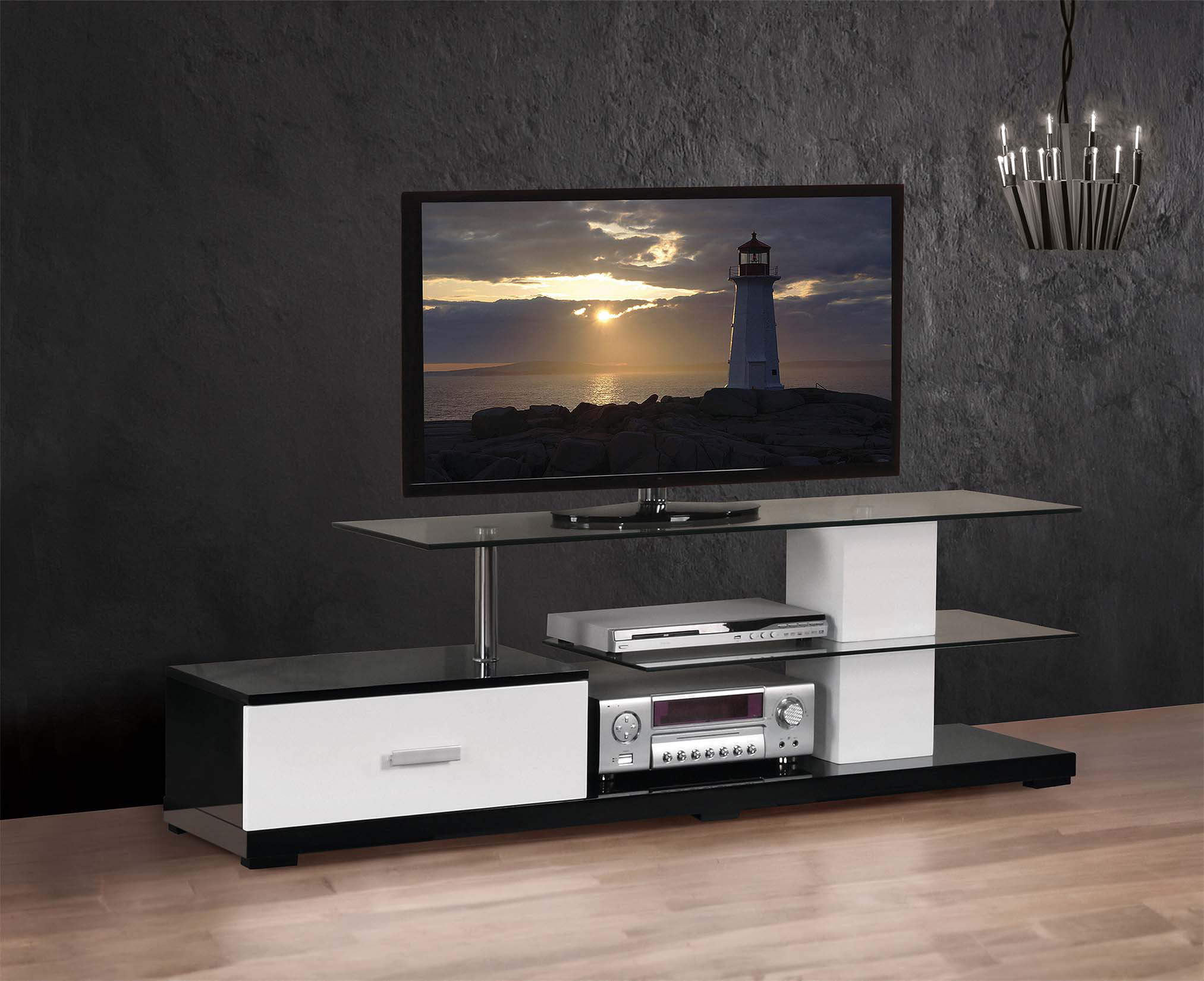 Wrought Studio™ Versatile Rectangular TV Stand with Multiple Storage ...