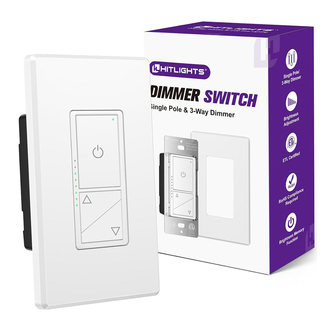 HitLights TriFlex Pro Dimmer Switch | Wayfair