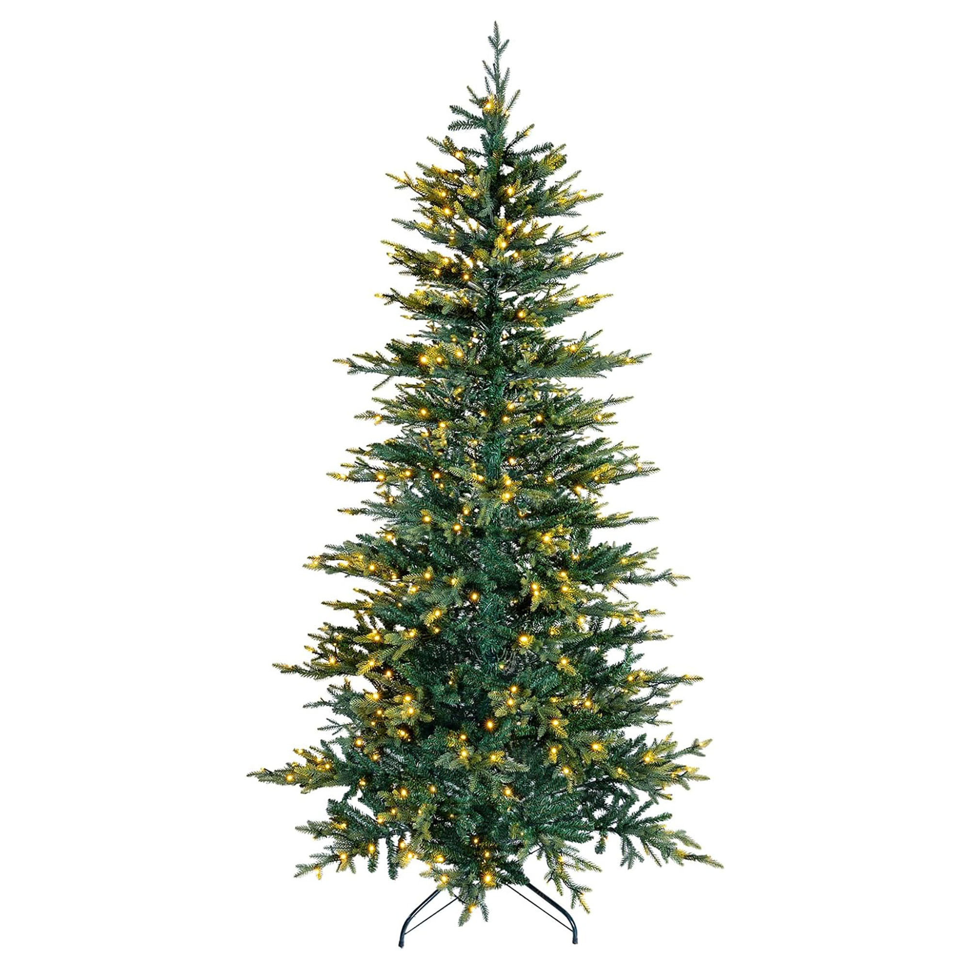The Holiday Aisle® 6.5 Ft Pre-Lit Christmas Tree,DIY Decor Aspen Fir ...