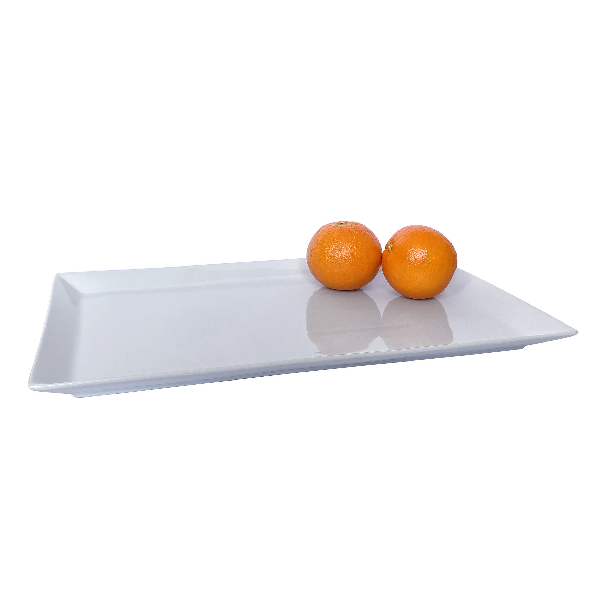 Fitz and Floyd Max Rectangular Rim Porcelain Serving Platter, 18-Inch ...
