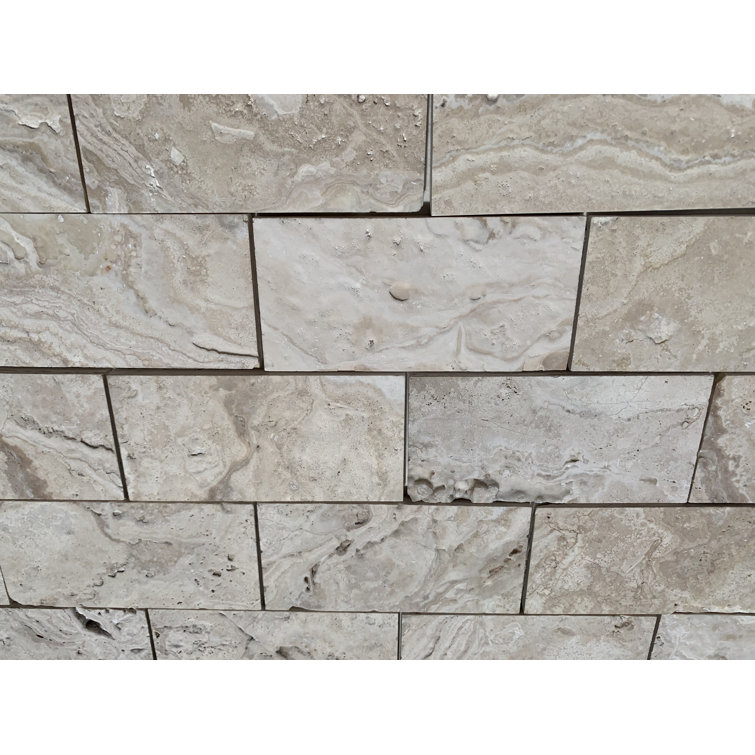 SB TILE AND STONE 6" x 3" Micro Beveled Natural Stone Singular Tile ...