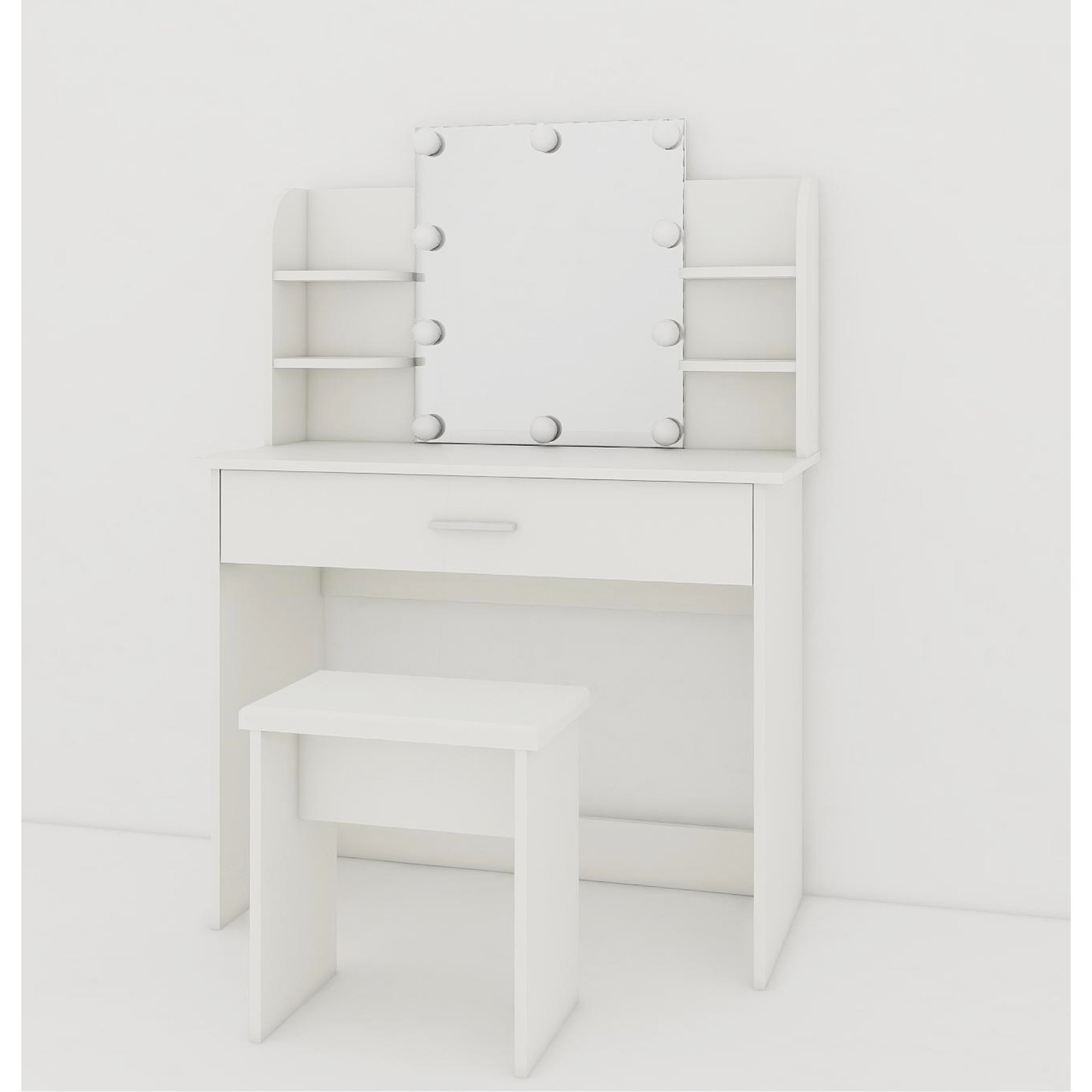 Ebern Designs One Drawer Dresser Table | Wayfair
