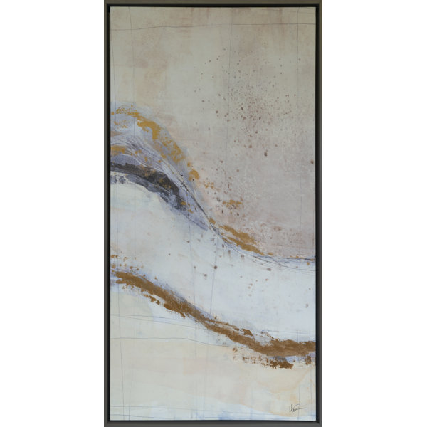 Grand Image Drift Wave Drift Wave 1 Framed On Canvas by Maeve Harris ...