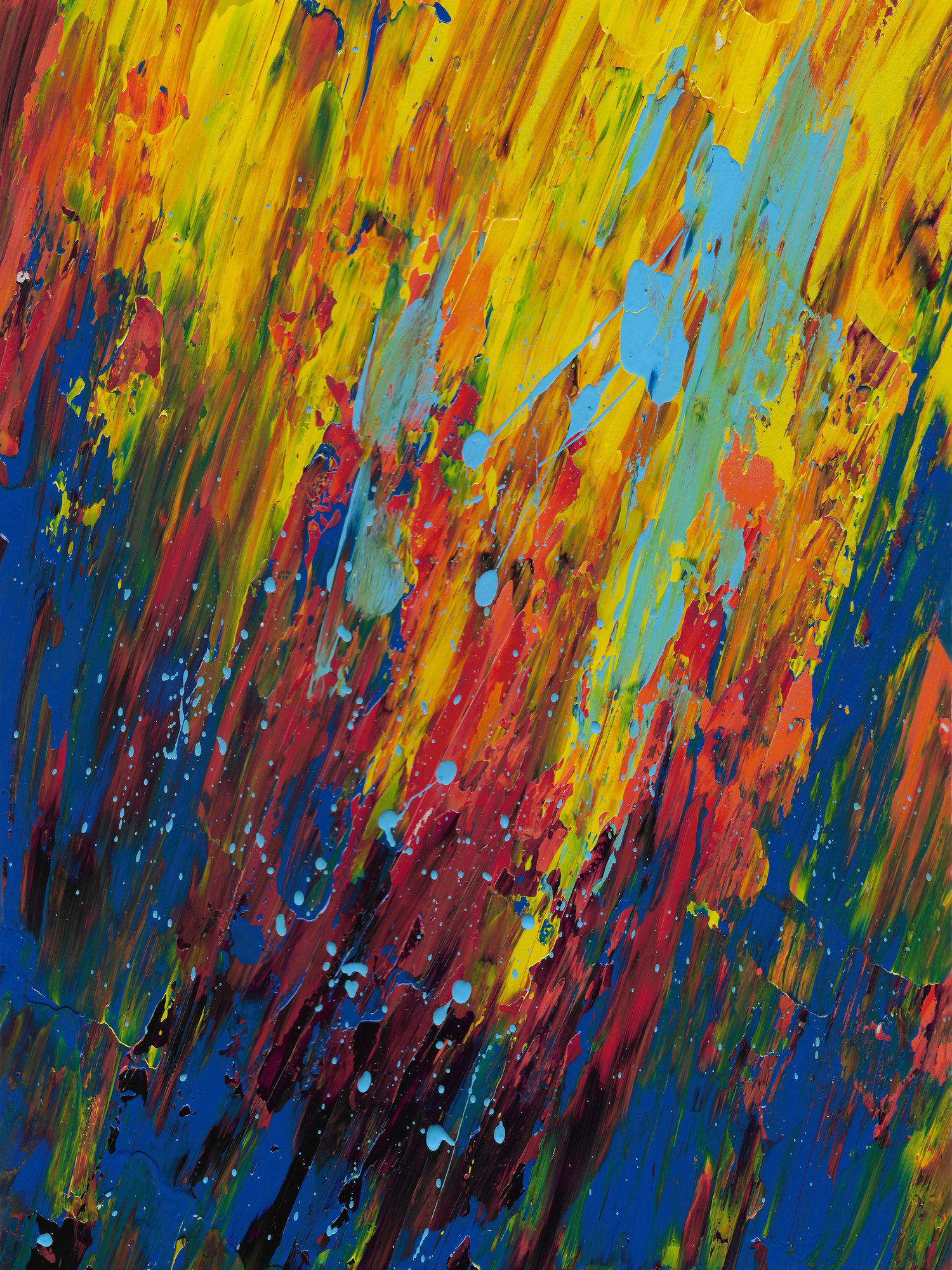 Made & Curated Abstract Composition 734 by Angel Estevez - Painting ...
