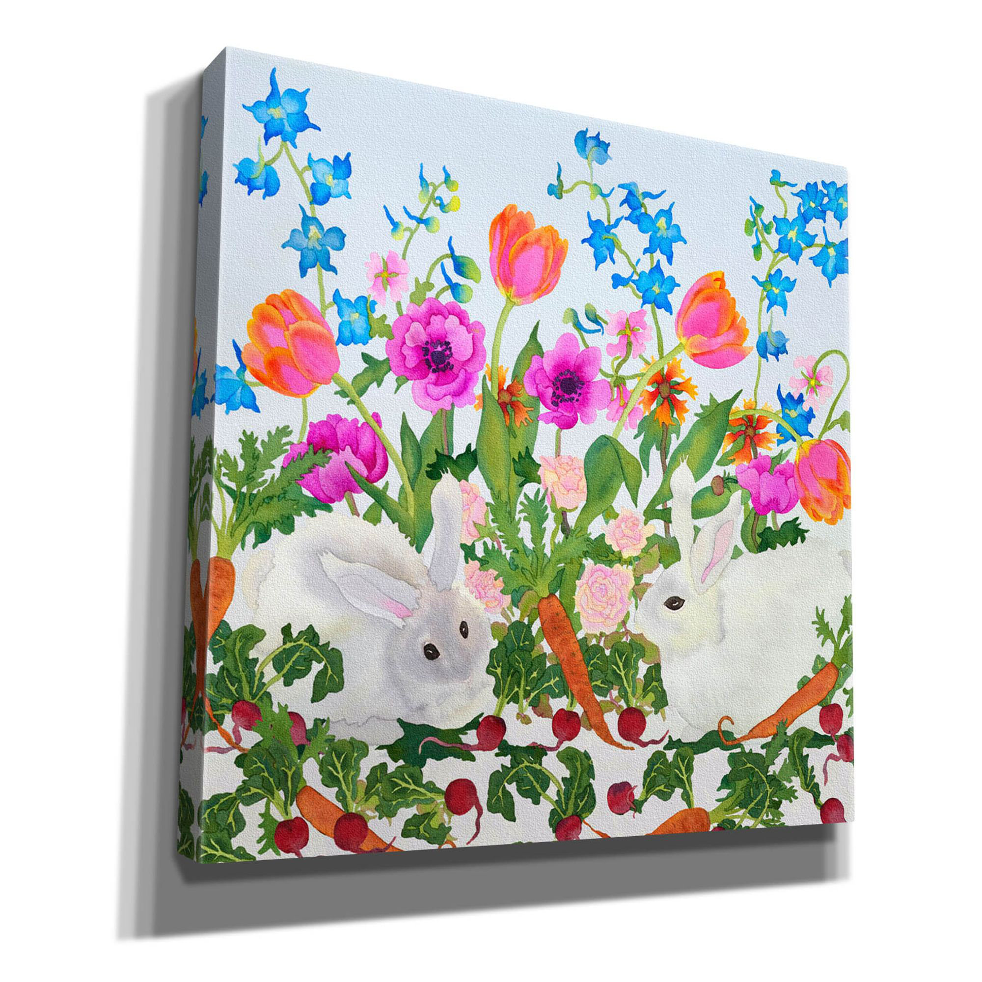 Rosalind Wheeler 'Rabbits And Carrot Square' By Carissa Luminess ...