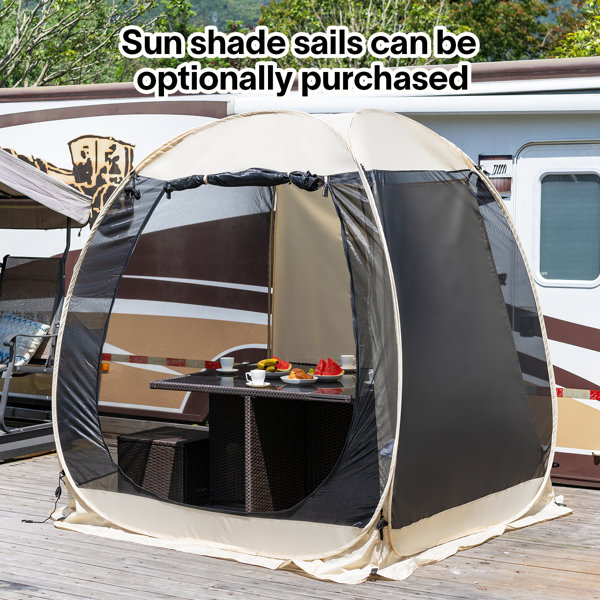 Alvantor Screen House Tent Pop-Up, Portable Screen Room Canopy Instant ...