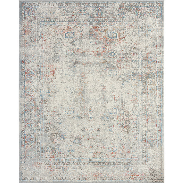 Madison Couture Rugs Hale Abstract Area Rug in Gray/Ivory & Reviews ...