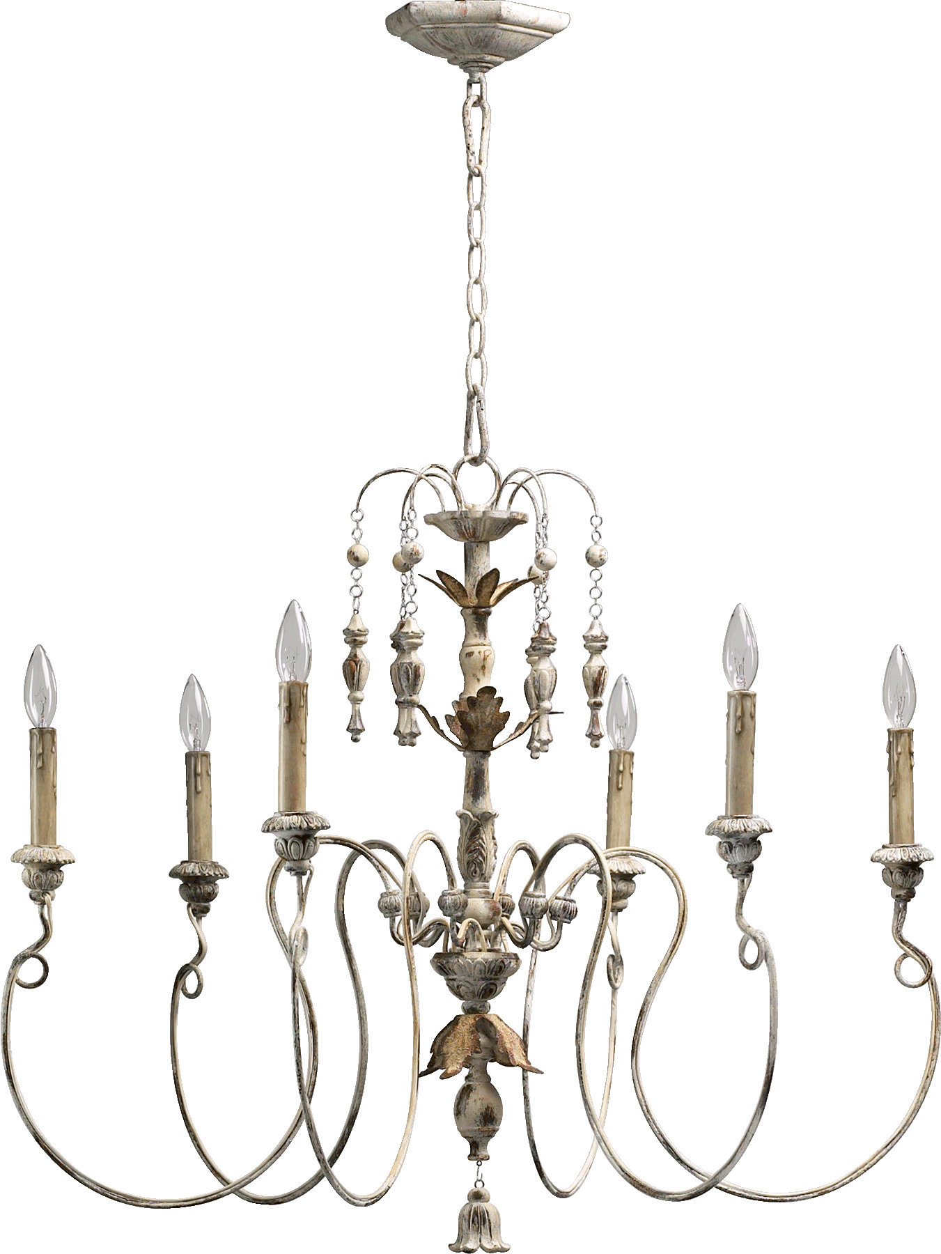 Laurel Foundry Modern Farmhouse® Solange 6 - Light Candle Style Classic ...