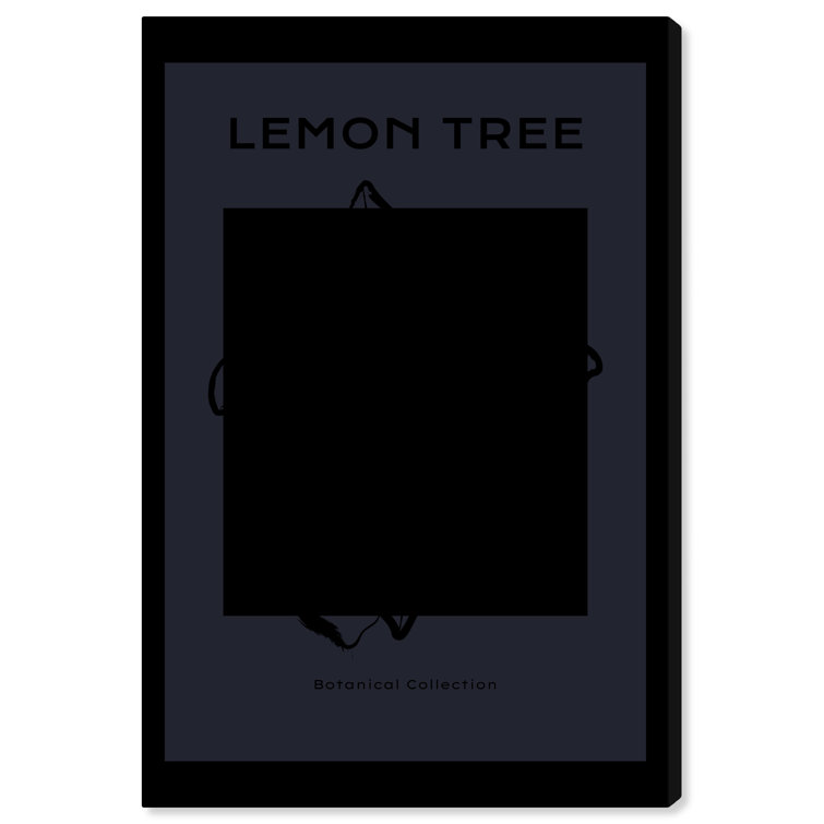Winston Porter The Lemon Tree Poster On Canvas by Wynwood Studio Print ...