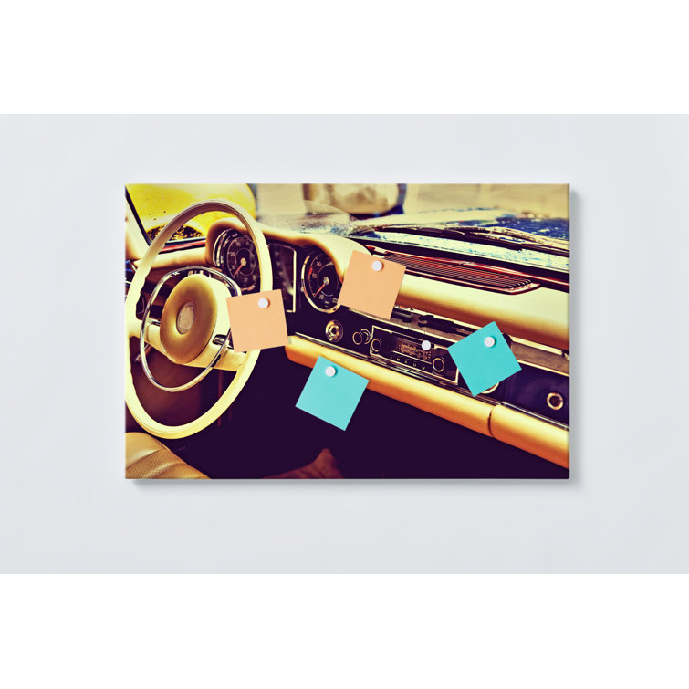 Brayden Studio Classic Car Magnetic Wall Mounted Cork Board | Wayfair.co.uk