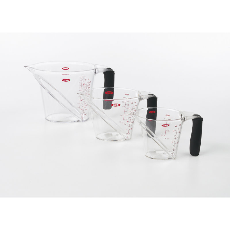 OXO Grips 3-Pieces Plastic Measuring Cup Set & Reviews | Wayfair