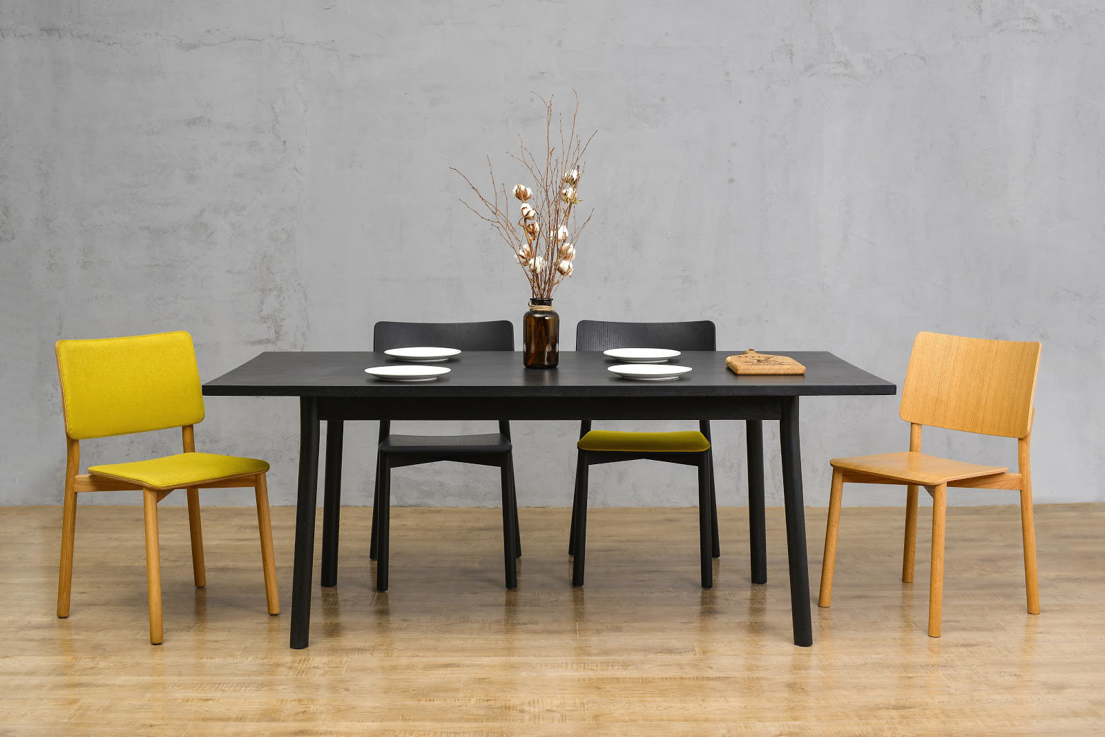 George Oliver Datavius Solid Wood Base Dining Table | Wayfair
