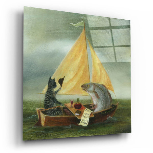 Trinx 'The Voyage Of The Antipodean' By Dd Mcinnes, Acrylic Glass Wall ...