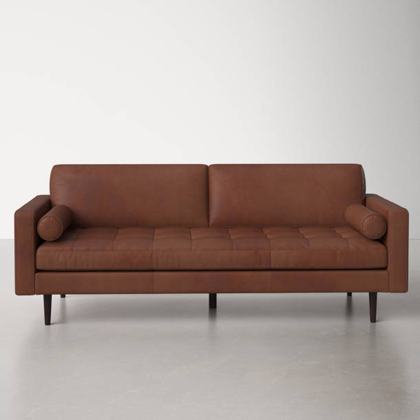 Me Time Leather Bed | AllModern