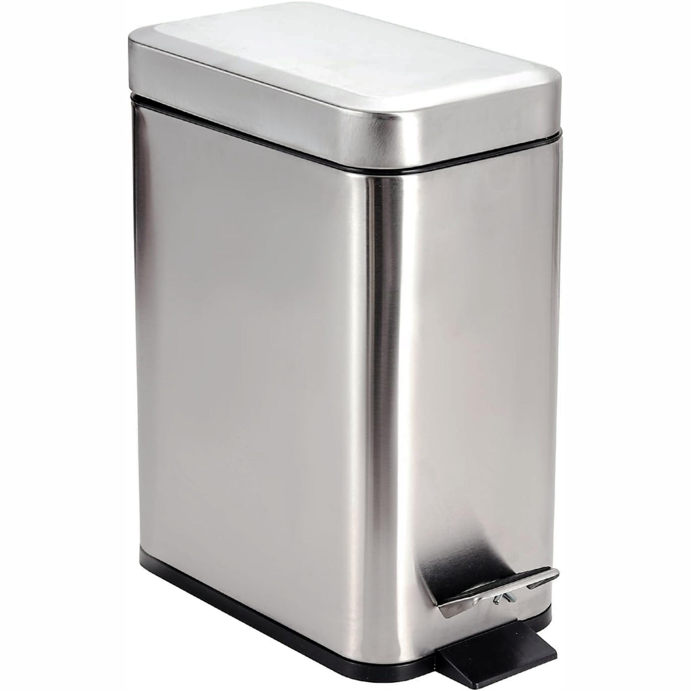 PSA LABORATORY FURNITURE LLC Rectangular Stainless Steel Trash Can ...