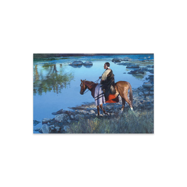 Winston Porter Cool Water Crossing On Plastic/Acrylic by David Edward ...