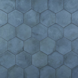 Blue Floor Tile You'll Love | Wayfair
