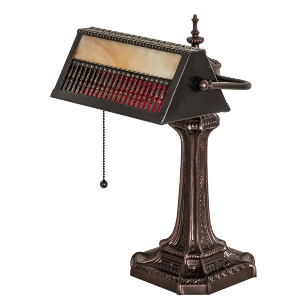 Meyda Lighting Mission Metal Bankers Lamp | Wayfair