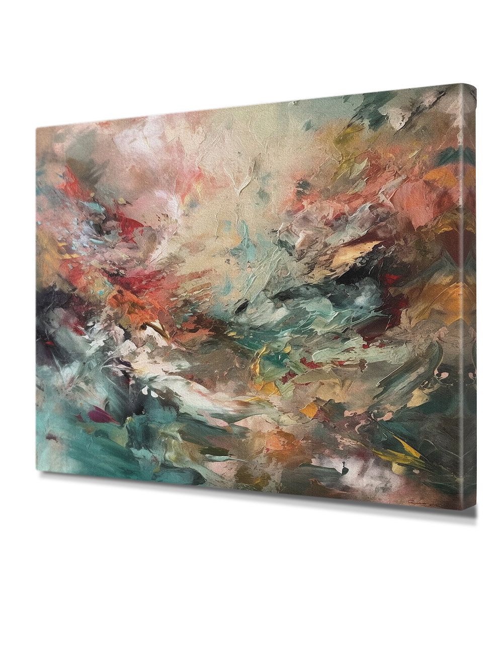 Ivy Bronx Spark Ignites the Prairie, Abstract Canvas Art, Giclee Prints ...