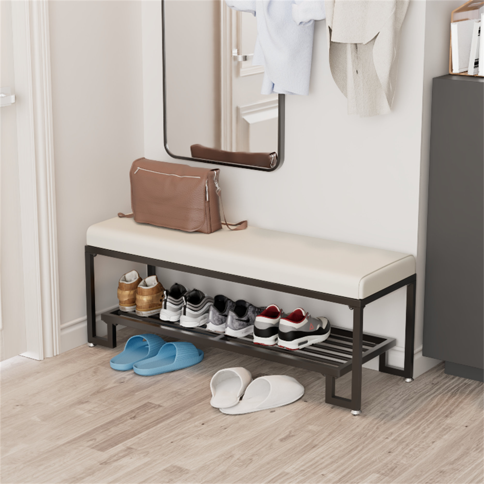 House of Hampton Shoe Change Bench - Wayfair Canada