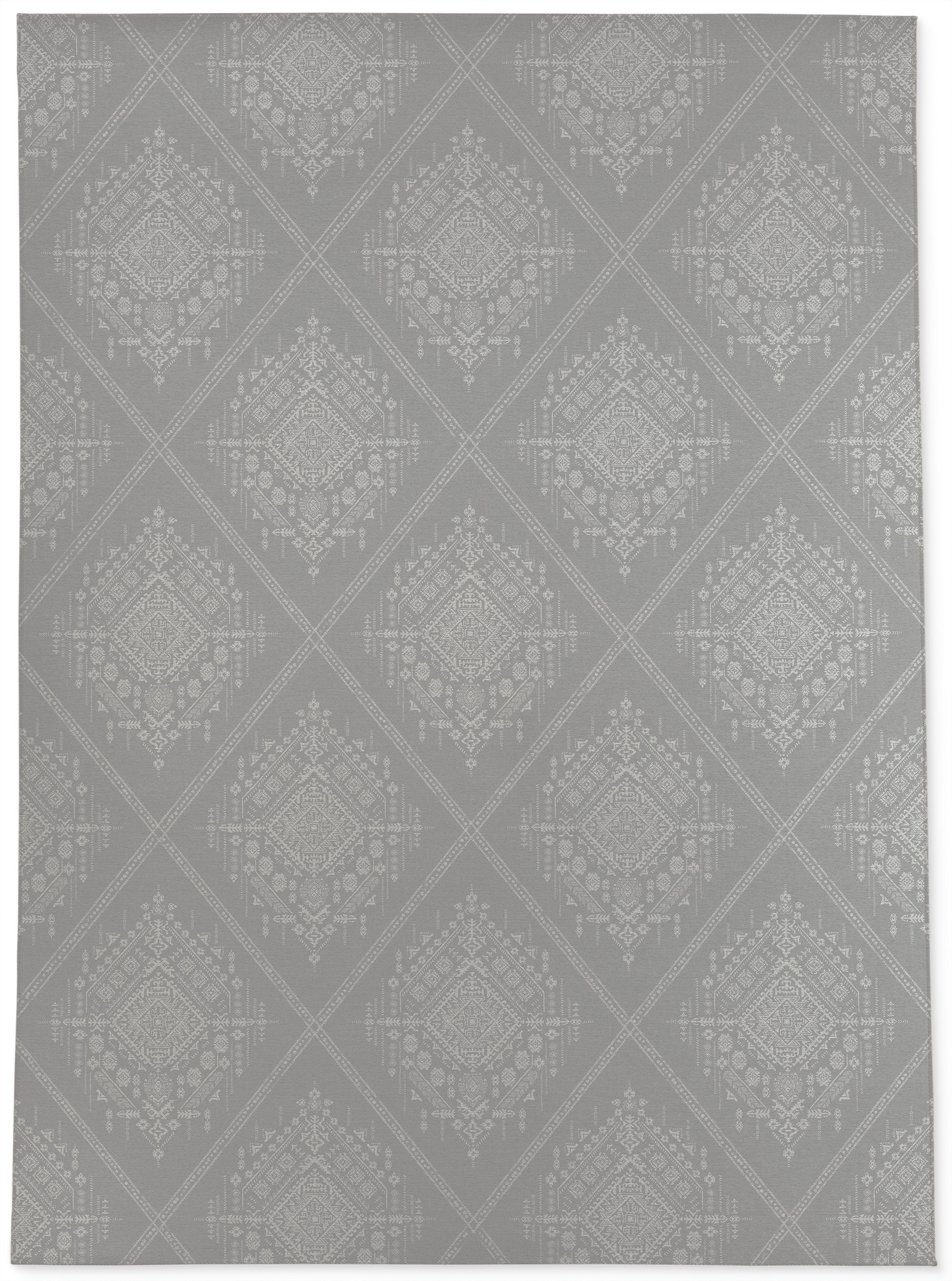 Union Rustic Iva Geometric Gray Area Rug | Wayfair