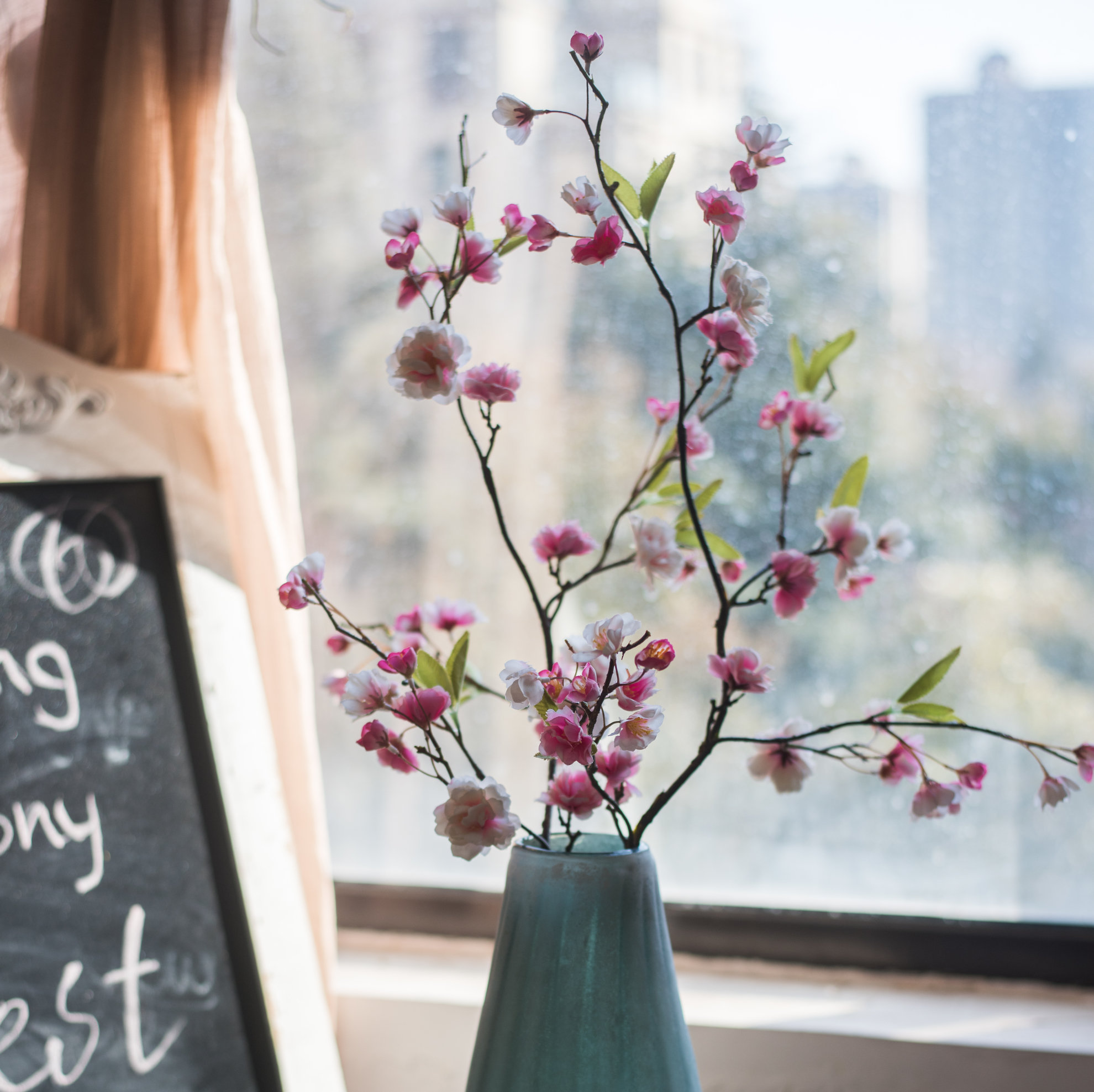 Rustic Reach Artificial Sakura Blossom Stem & Reviews | Wayfair