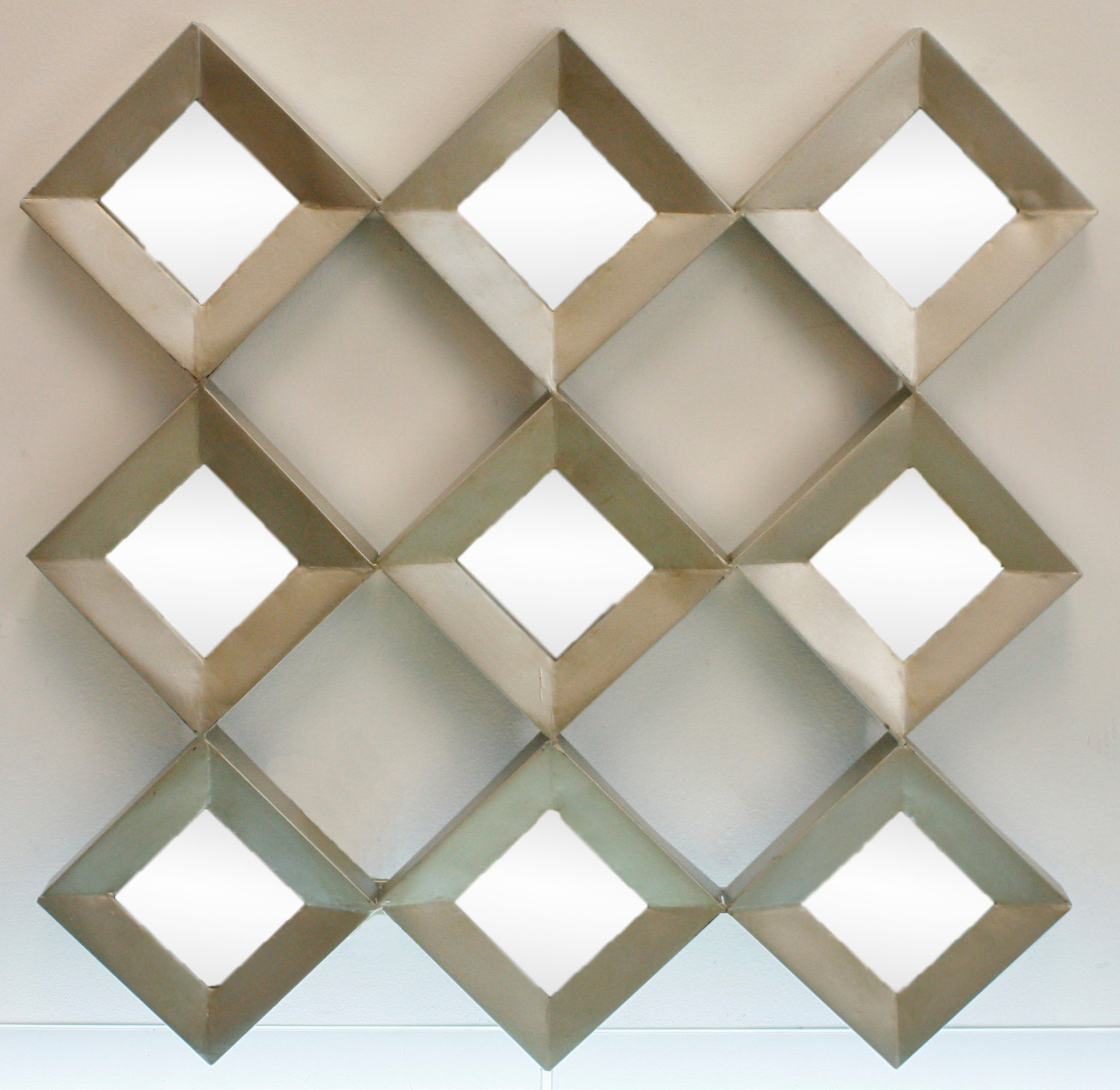 Everly Quinn Antique Frameless Wall Mirror | Wayfair