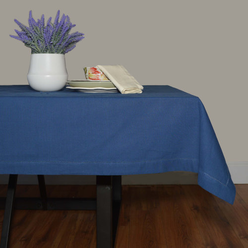 Latitude Run® Adérito Solid Color 100% Cotton Tablecloth & Reviews ...
