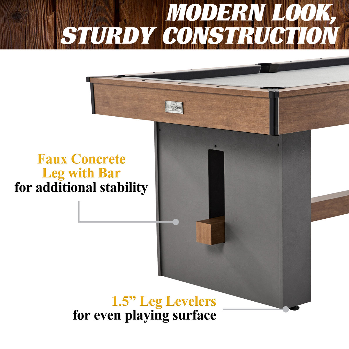 Barrington Billiards Company Barrington Billiards 5.5' Urban Drop ...