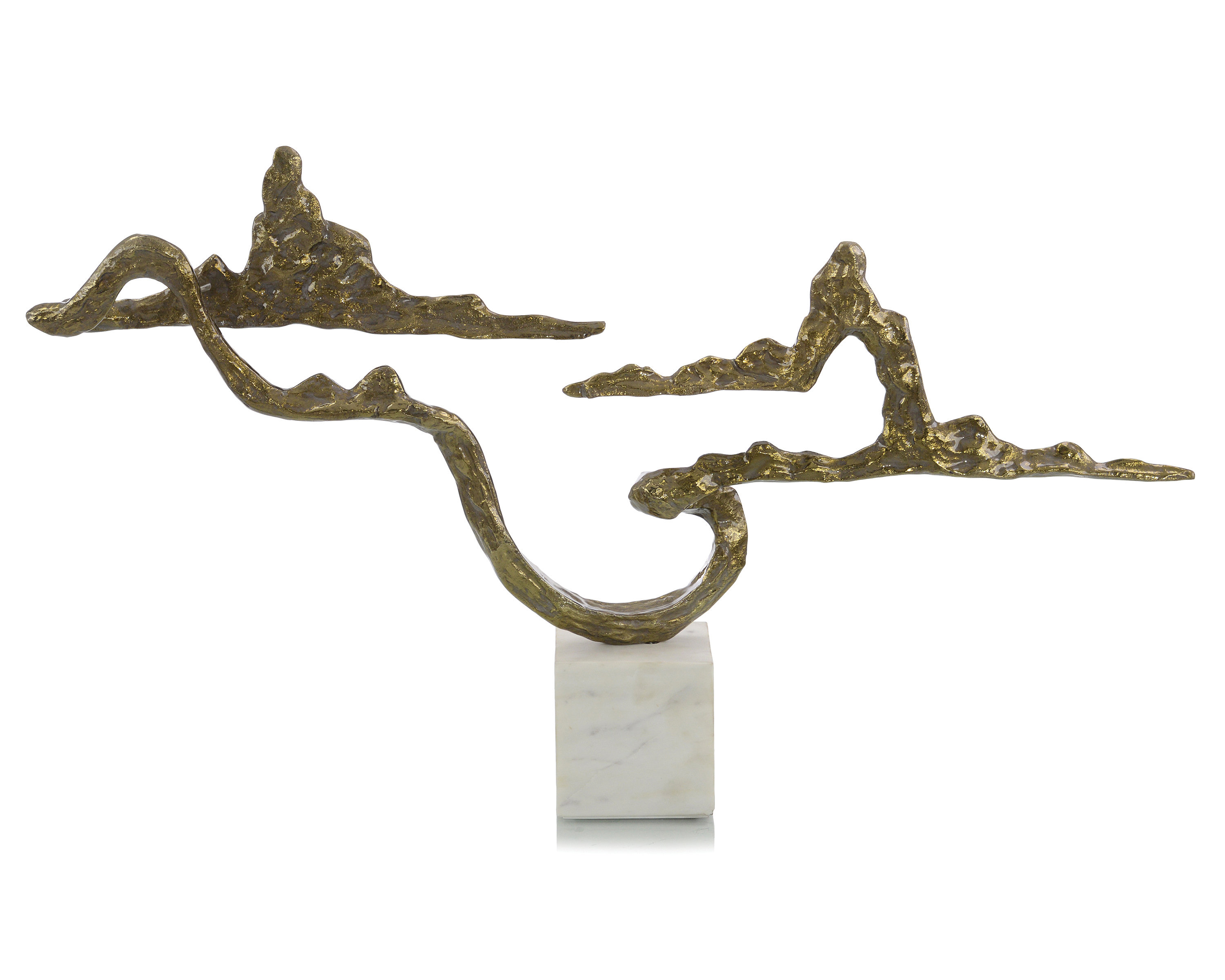 John-Richard Floating Island In Brass | Wayfair