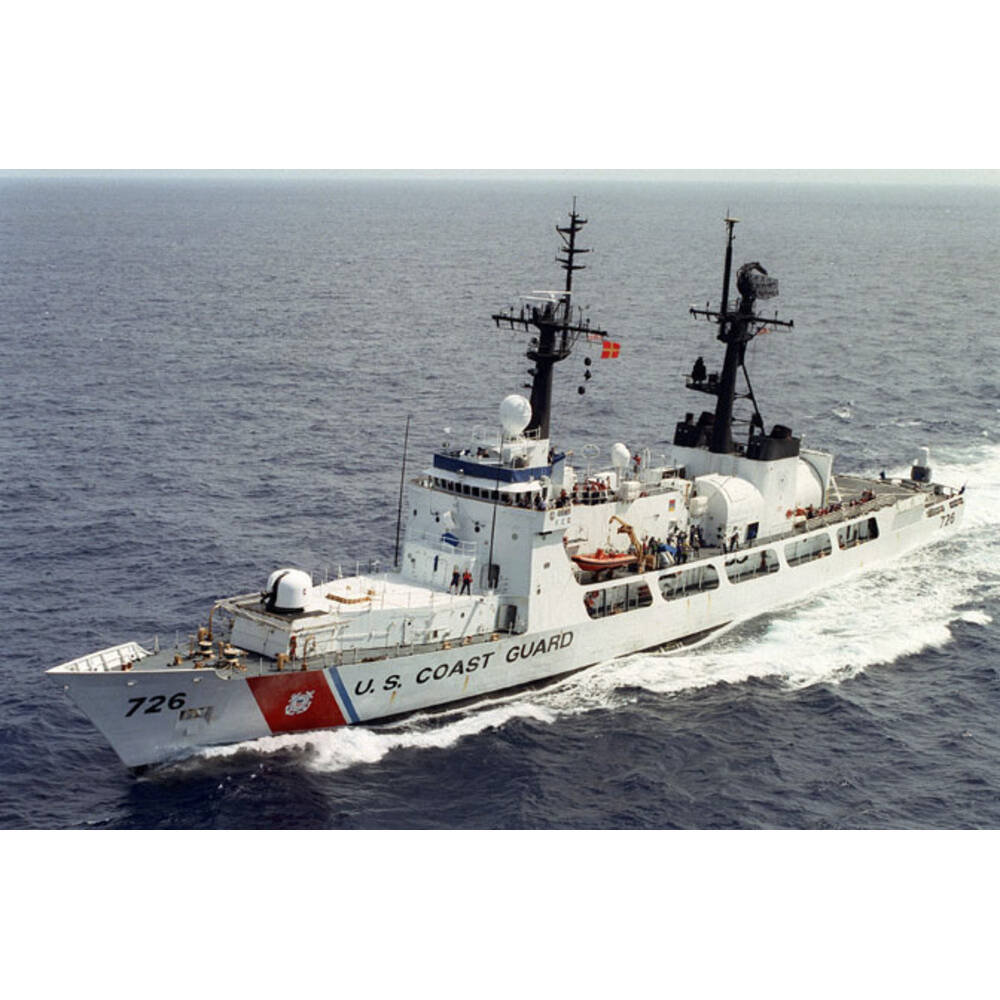 Old Modern Handicrafts USCGC John Midgett WHEC-726 L Ship Model ...