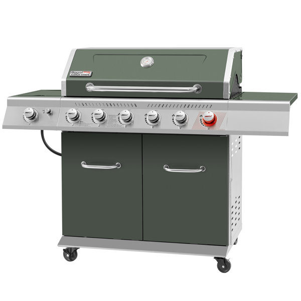 Royal Gourmet 6-Burner BBQ Liquid Propane Gas Grill with Sear Burner ...