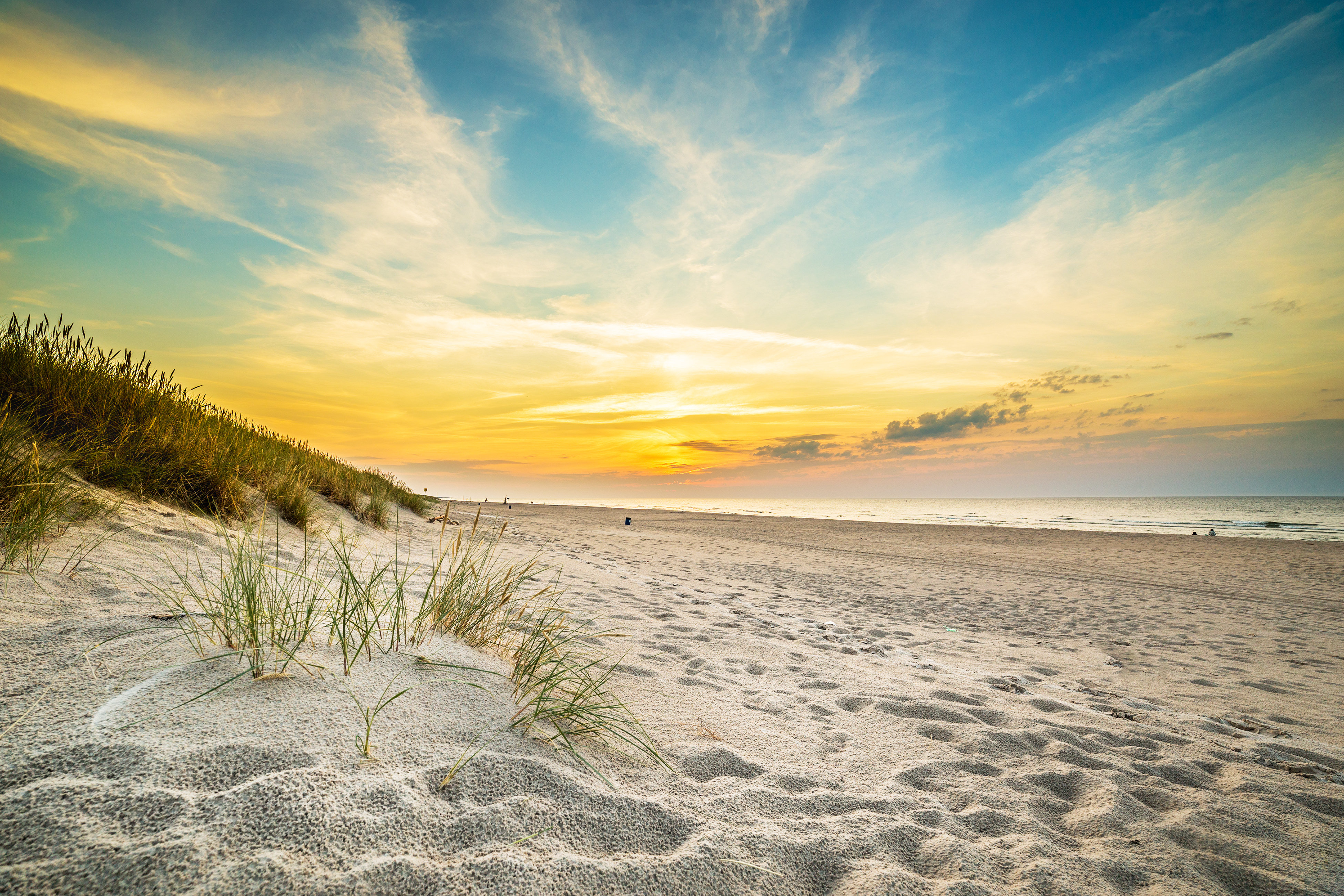 Highland Dunes Beach in Northern Poland by Maniscule - Wrapped Canvas ...