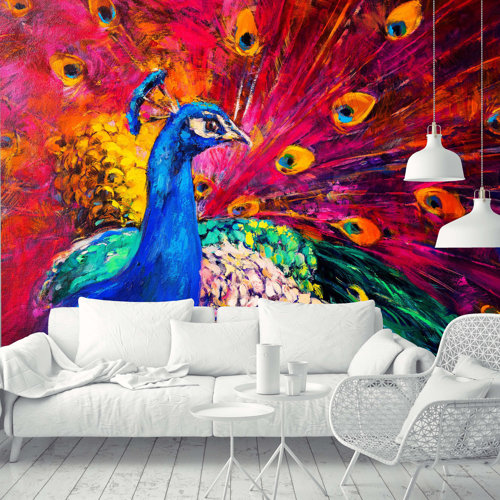 World Menagerie Isse Peel & Stick Wall Mural | Wayfair