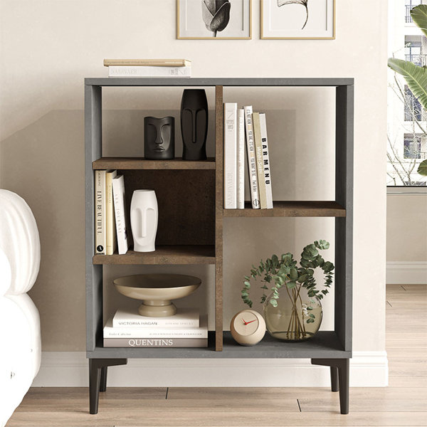 Latitude Run Aeden Leader Bookcase Bookcase | Wayfair.co.uk